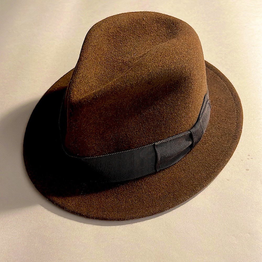 Gorgeous Burnt Rust Sienna Fedora - Gem